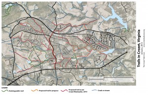Crozet Trails Map - RealCrozetVA